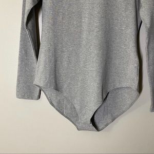 adidas | Tops | Adidas Grey Long Sleeve Bodysuit | Poshmark